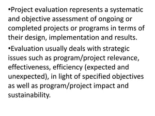 PROJECT PLANNING AND MANAGEMENT | PPT