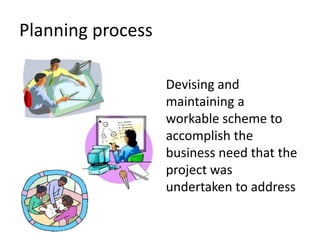 Project planning and project work plan | PPTX
