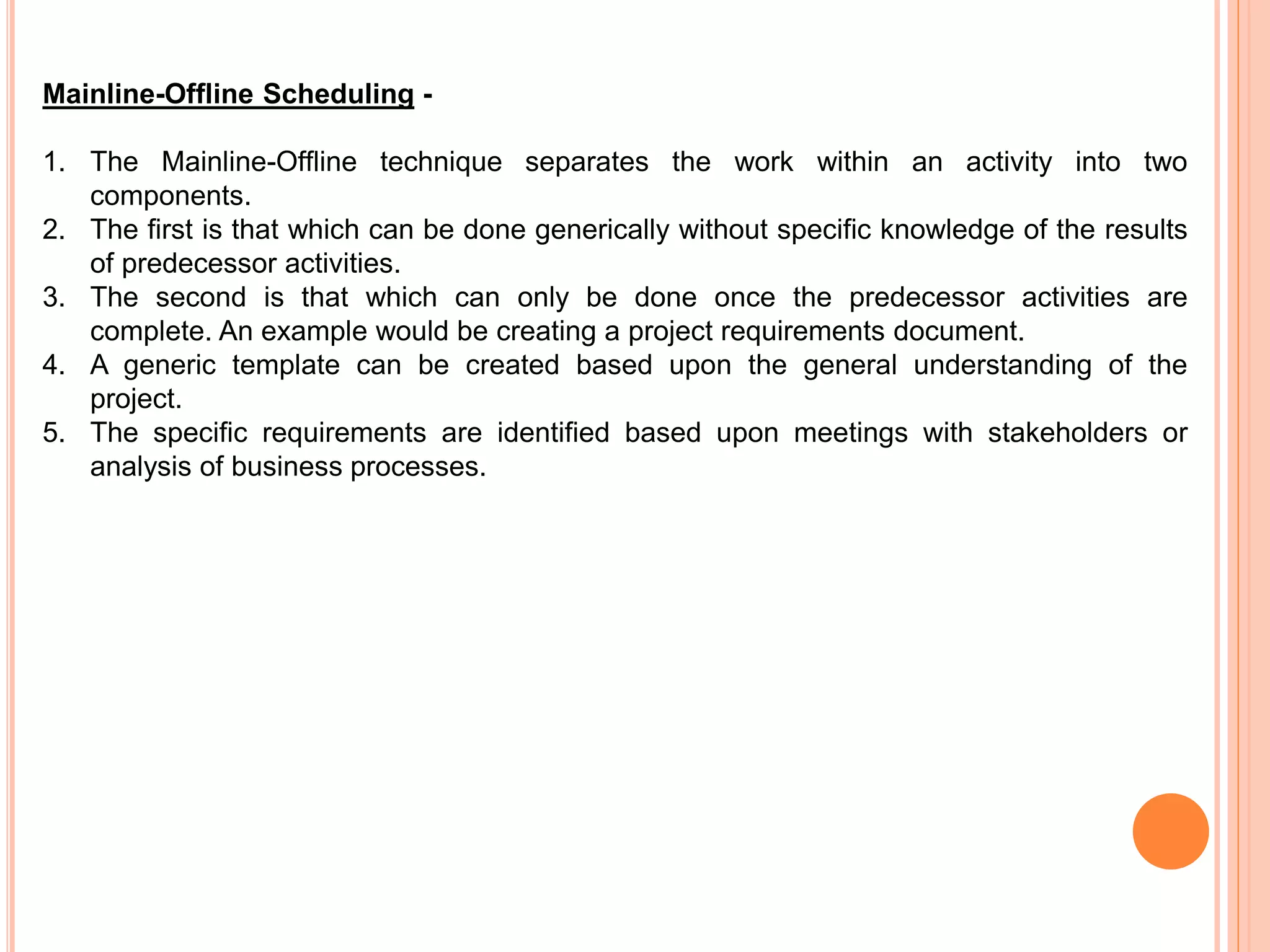 Project planning and scheduling techniques | PPTX | Computer Software and Applications | Computing