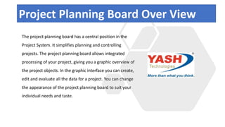 Project Planning Board Overview_SAP PS.pptx | Technology & Computing