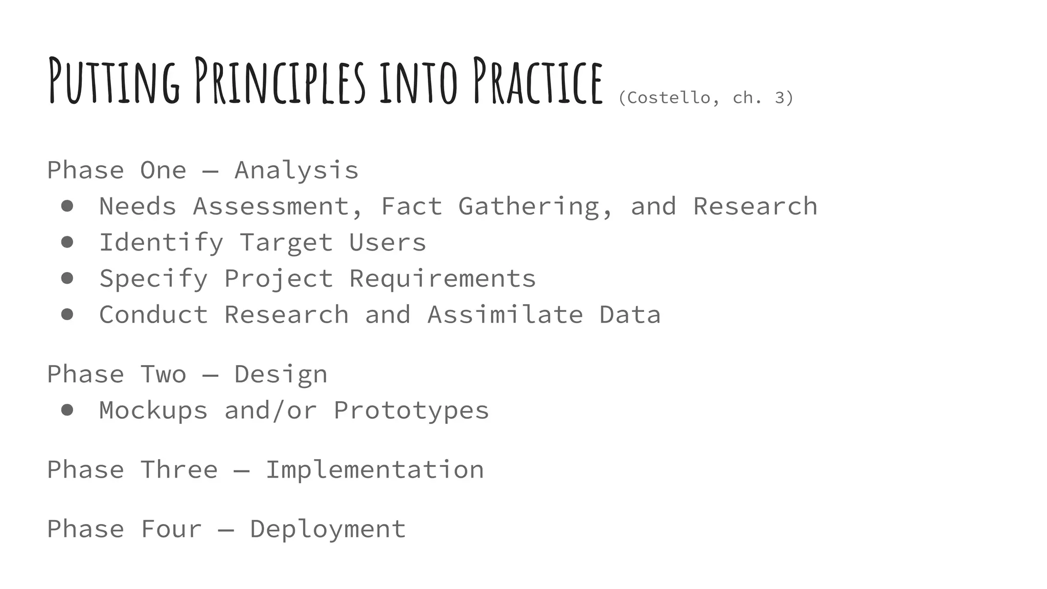 Project Planning & Development | PPTX