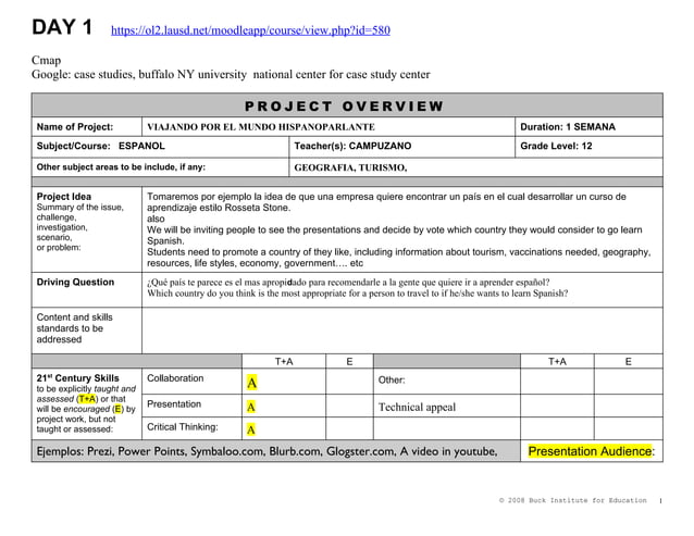 Project planning forms | PPT