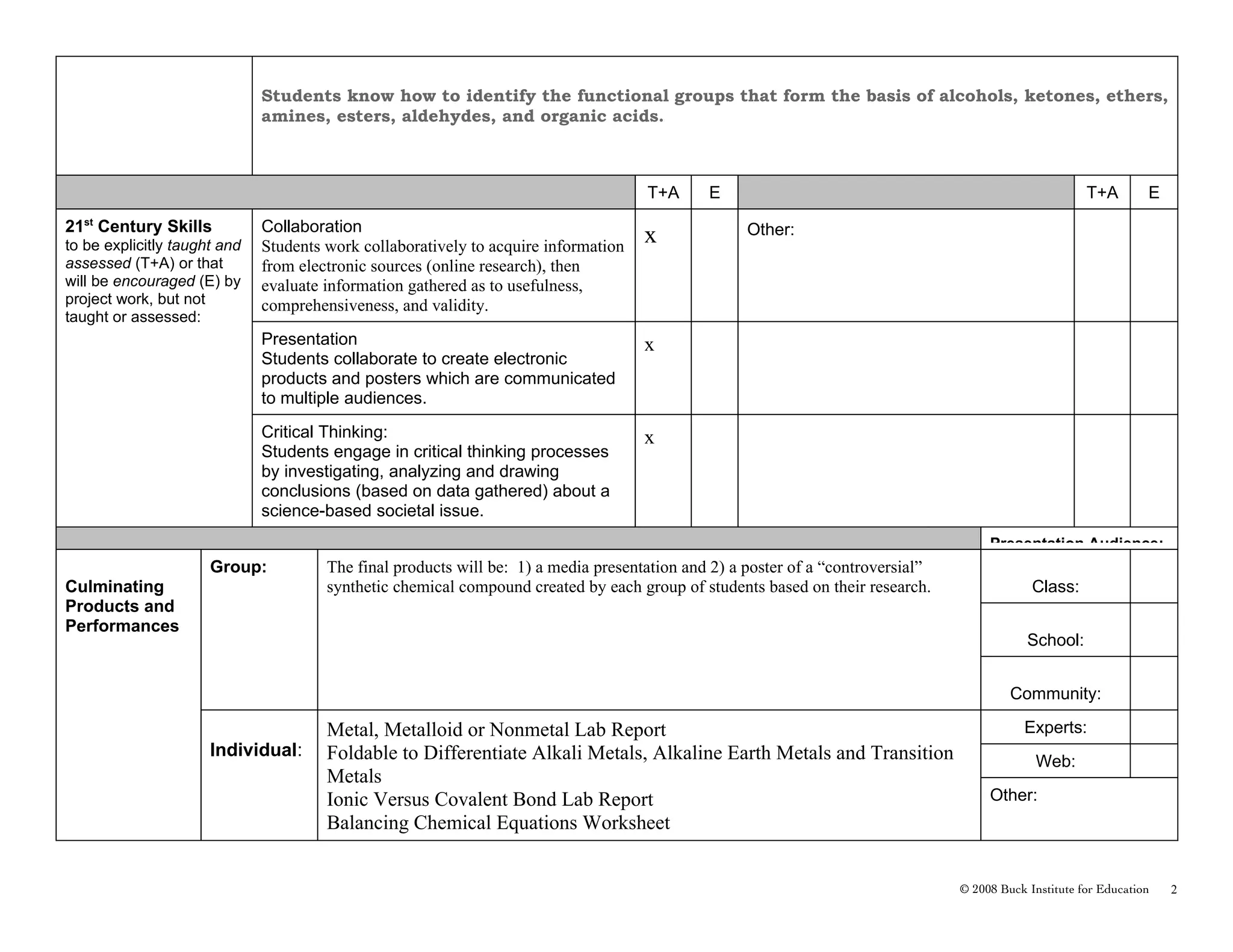 PBL Project Plan | DOC