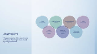 Project Planning in India | PPT