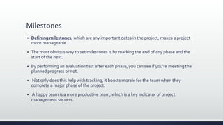 Project Planning & Management | PPTX