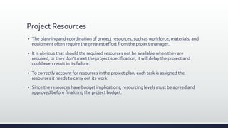 Project Planning & Management | PPTX