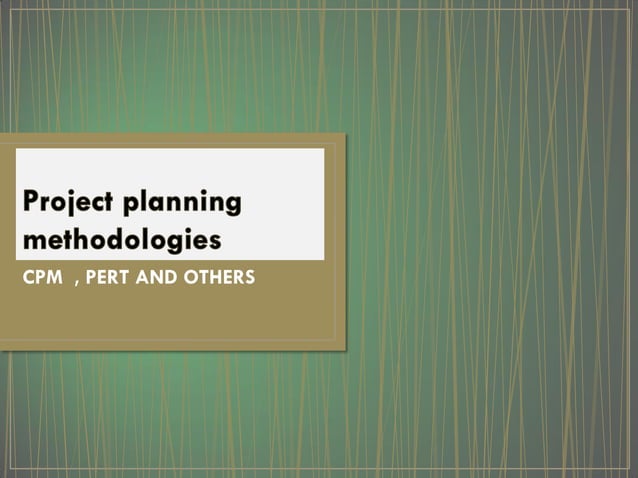 PROJECT PLANNING METHODOLOGIES.pdf