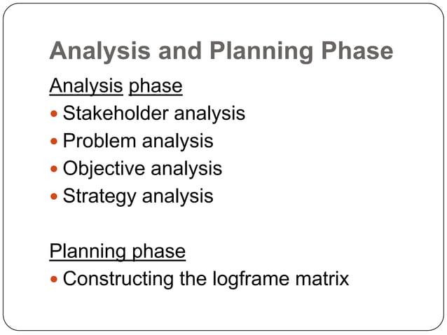 2nd Partnership Inception Workshop_Presentation 3: Project planning ...