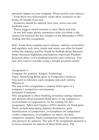 Project Plans Each student will submit two project plan.docx