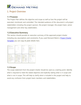 Project Plan template | PDF