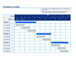 10+ Project Plan Templates & Project Timeline Templates | PDF