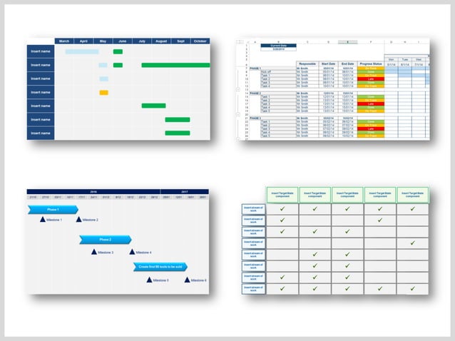 10+ Project Plan Templates & Project Timeline Templates