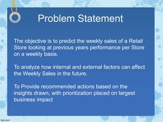 Walmart Sales Prediction | PPTX