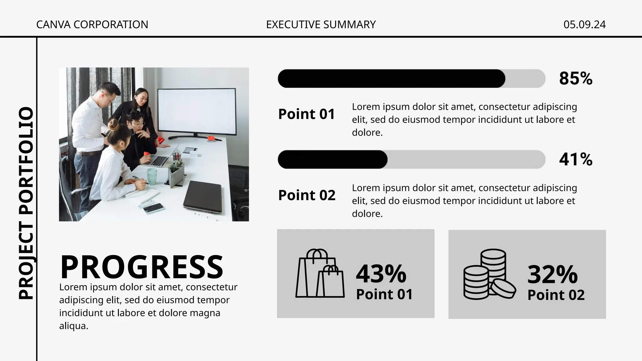 Project Portfolio Executive Summary Slides.pptx