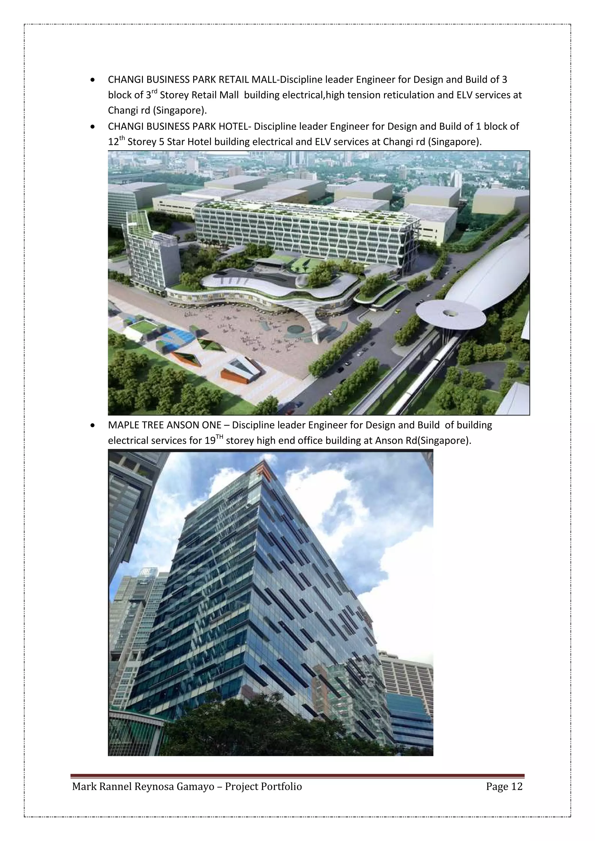 Project portfolio mark rannel gamayo | PDF