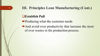 Lean Manufacturing | PDF