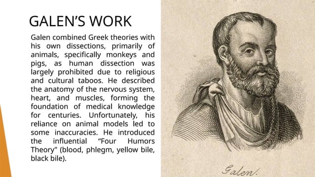 "History of Anatomy during Roman Period" | PPTX