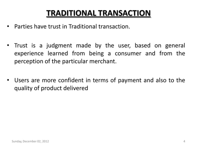 Internet Based Transaction Issues and Challenges | PPTX | Databases ...