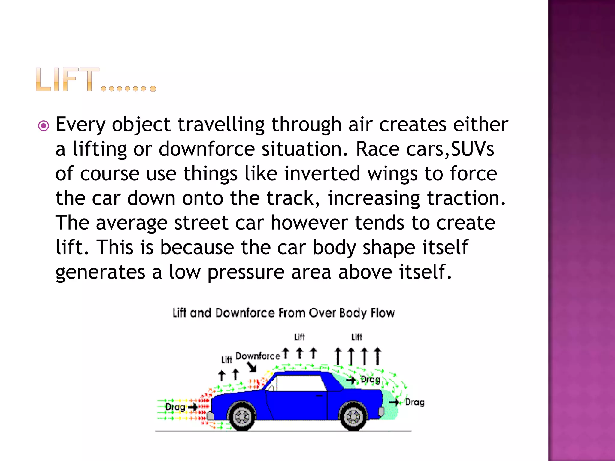 Automobile aerodynamics | PPTX