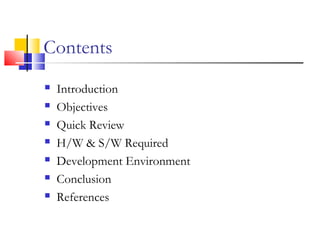 Project On Pint OS (INTRODUCTION) | PPT | Operating Systems | Computer Software and Applications