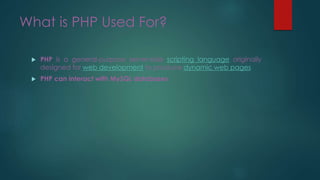 PHP | PPT