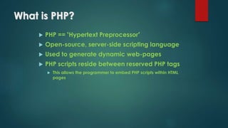 PHP | PPT