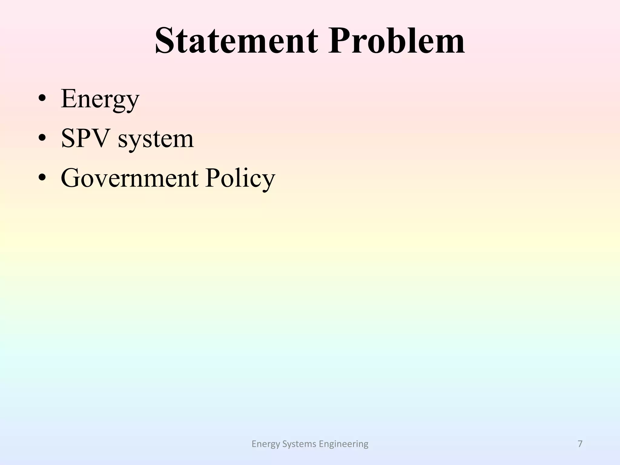 Study of Large Scale Grid interactive Solar PV power plant | PPT