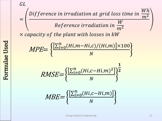 Study of Large Scale Grid interactive Solar PV power plant | PPTX