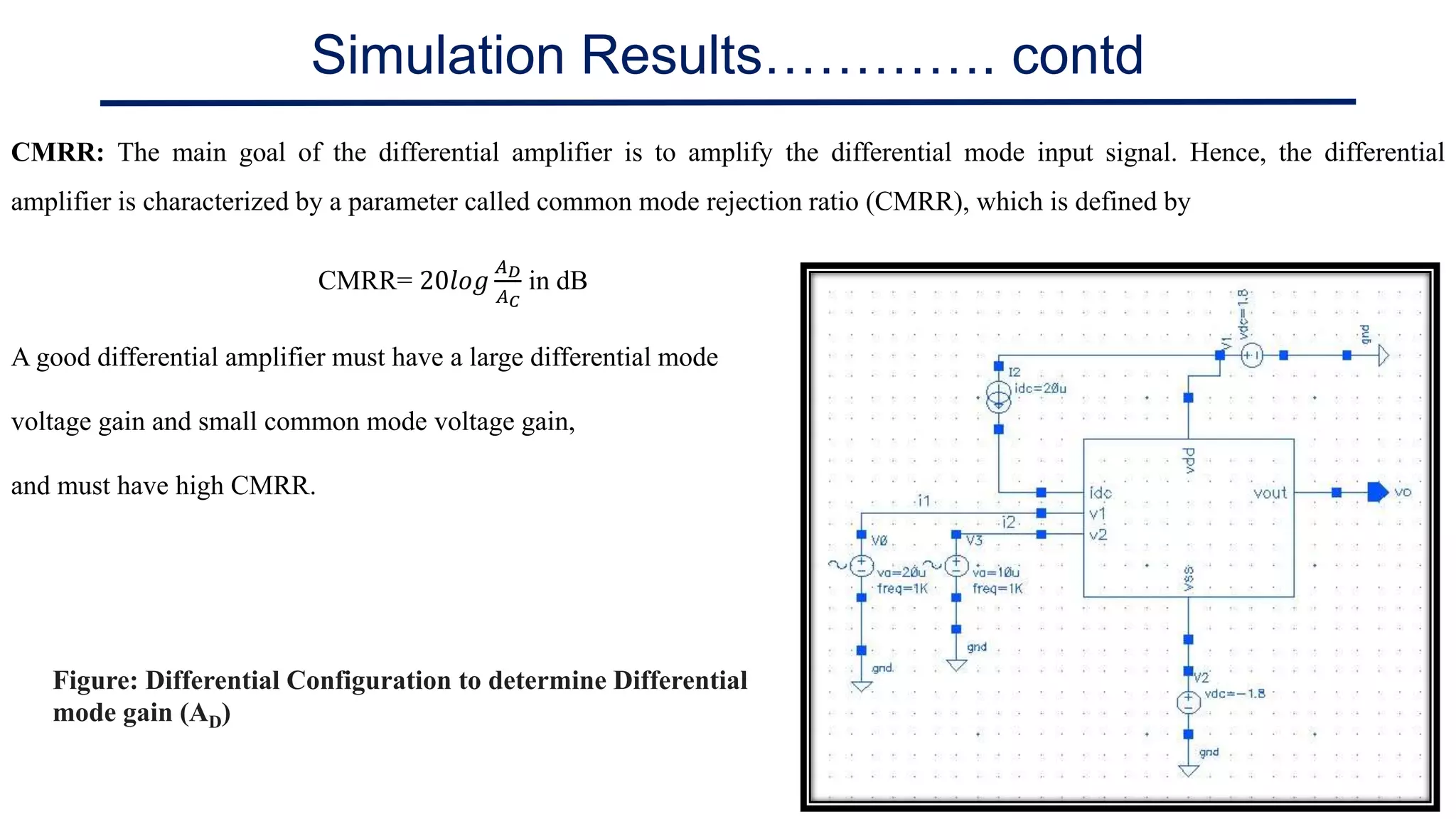 Design of CMOS operational Amplifiers using CADENCE | PPTX