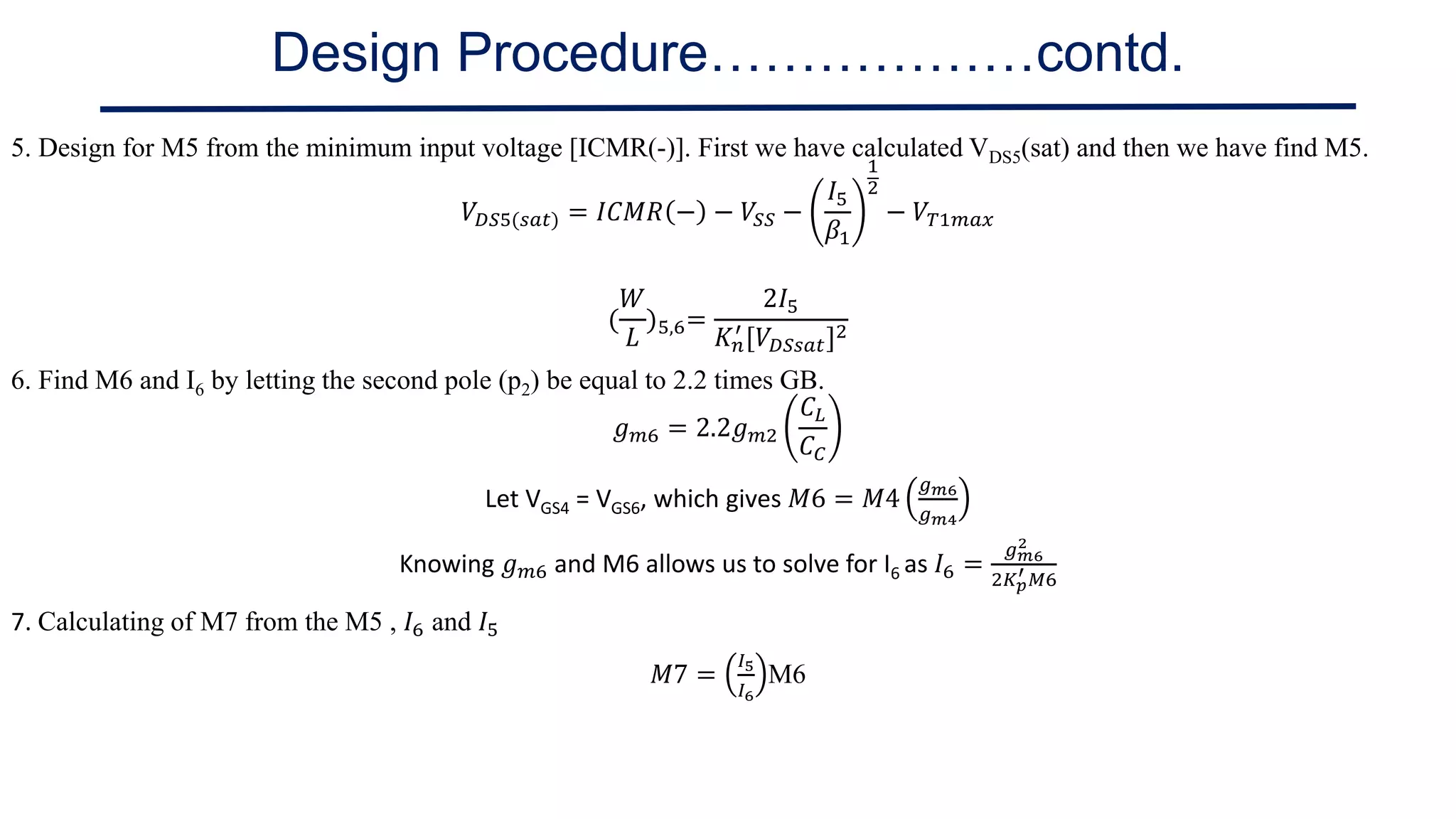 Design of CMOS operational Amplifiers using CADENCE | PPTX