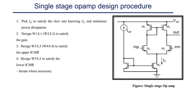 Design of CMOS operational Amplifiers using CADENCE | PPTX