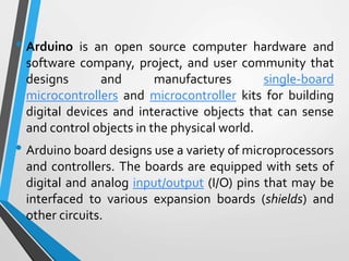 Smart agriculture system using IOT | PPTX