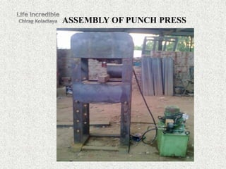 Design of punching machine | PPTX