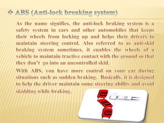 Anti-lock braking system | PPT