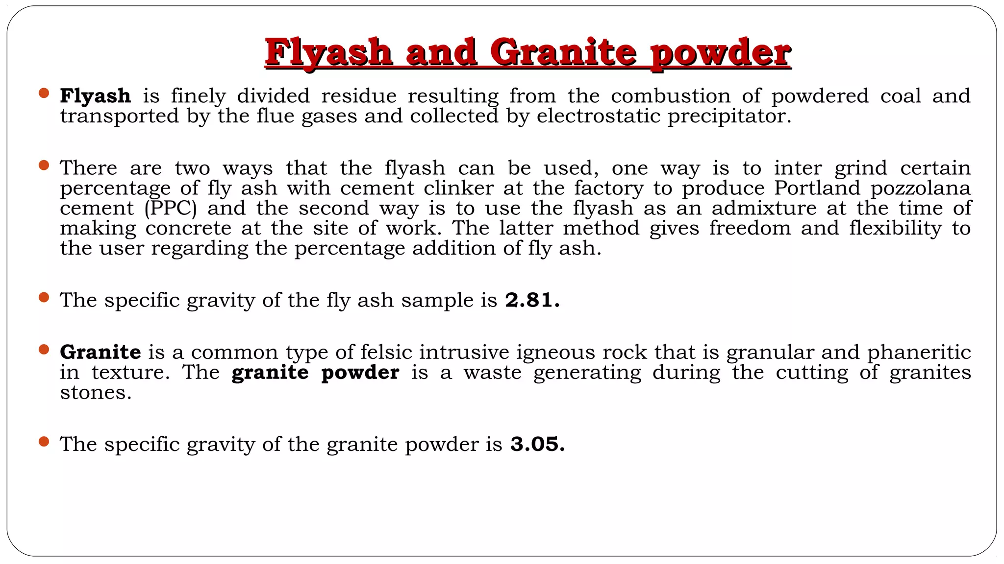 “Experimental studies on the characteristics properties of concrete ...