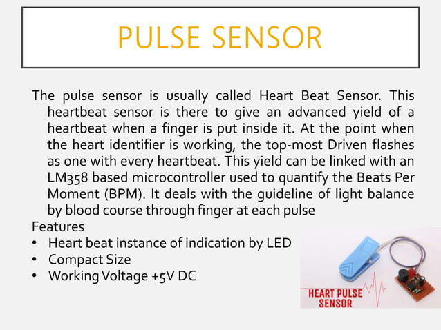 Implementation Of Real Time IoT Based Health monitoring system | PPTX
