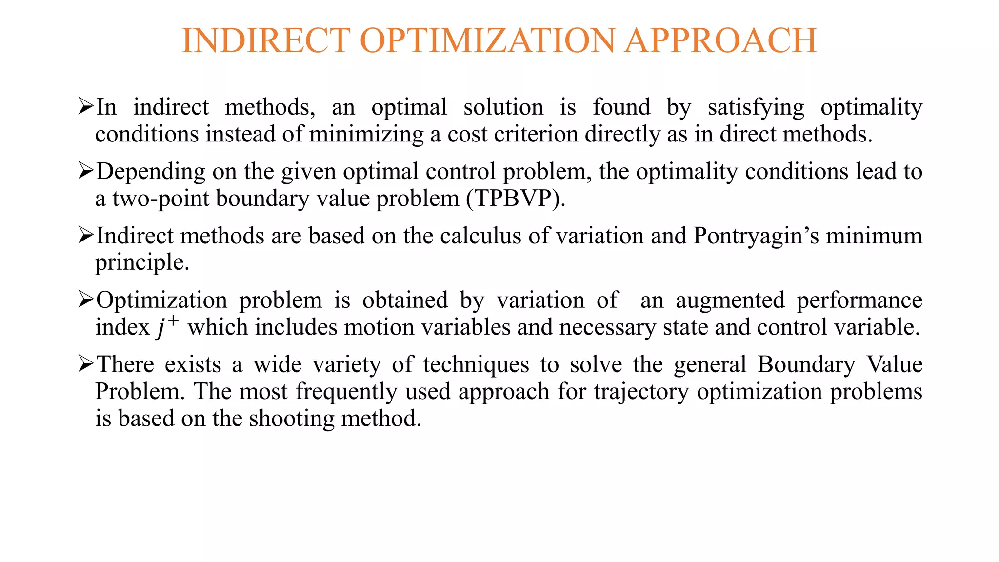 Low thrust interplanetary trajectory optimization (Optimal control) | PPTX