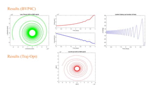 Low thrust interplanetary trajectory optimization (Optimal control) | PPTX