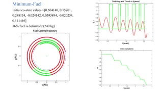 Low thrust interplanetary trajectory optimization (Optimal control) | PPTX