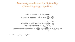 Low thrust interplanetary trajectory optimization (Optimal control) | PPTX