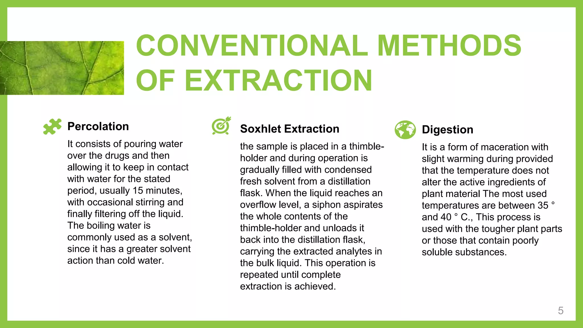 MICROWAVE ASSISTED EXTRACTION | PPTX