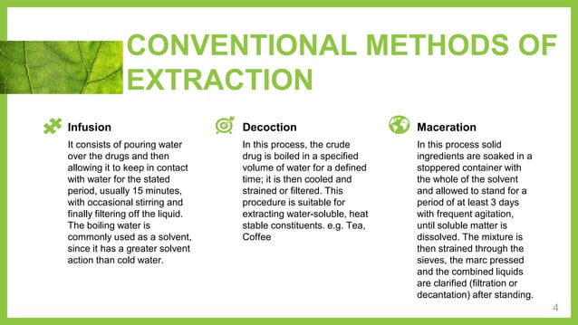 MICROWAVE ASSISTED EXTRACTION | PPTX