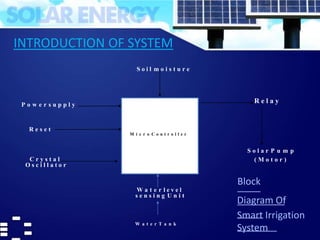 Smart Solar Irrigation System | PPTX