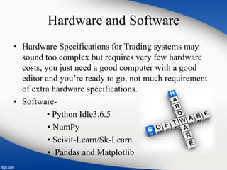 Stock Market Price Prediction Using Technical Analysis | PDF