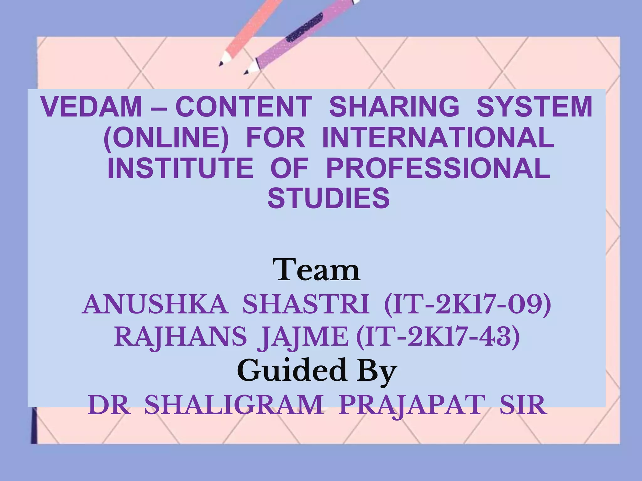 Content Sharing Website PPT | PPT