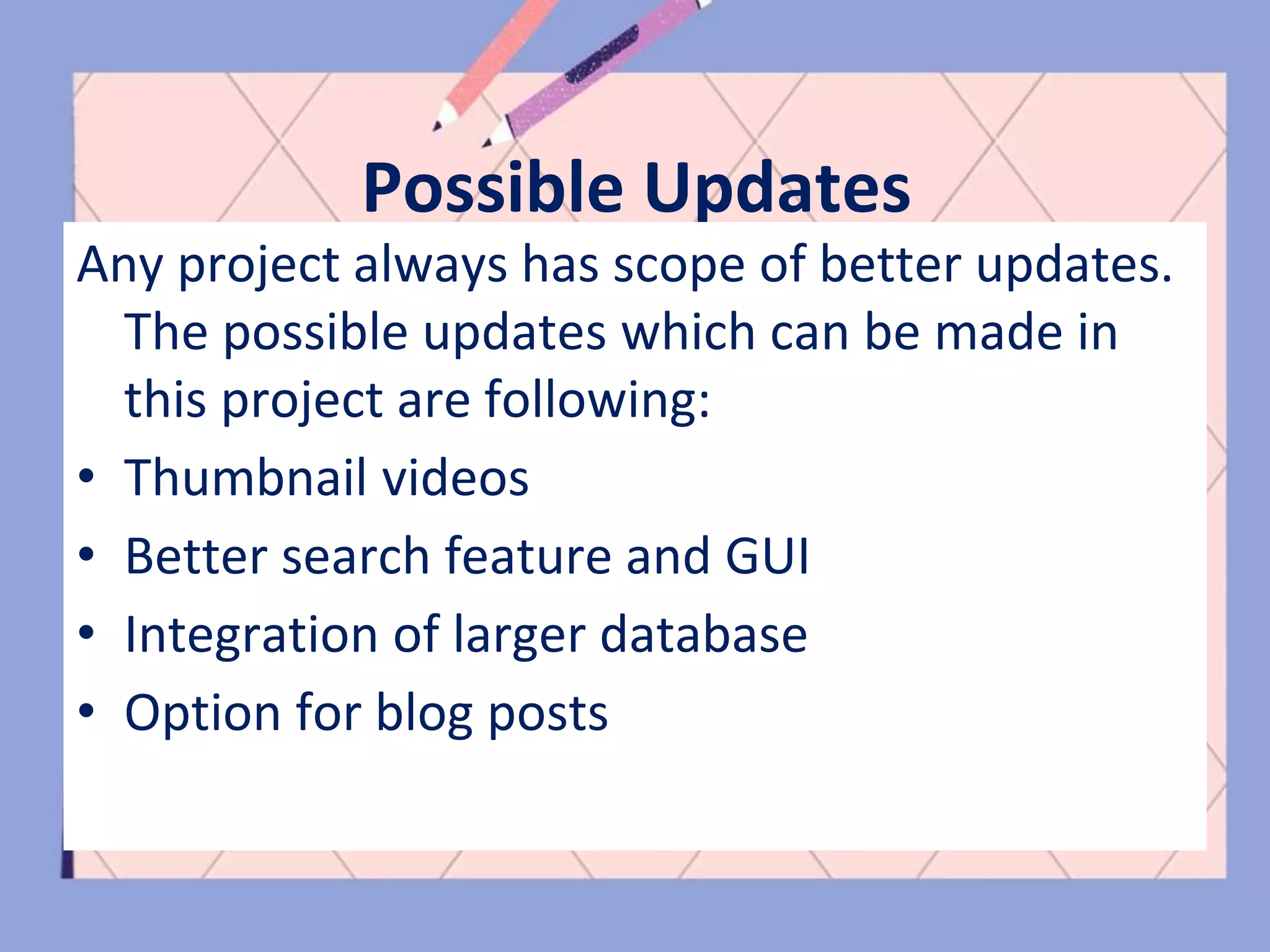 Content Sharing Website PPT | PPT