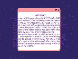 Content Sharing Website PPT | PPT