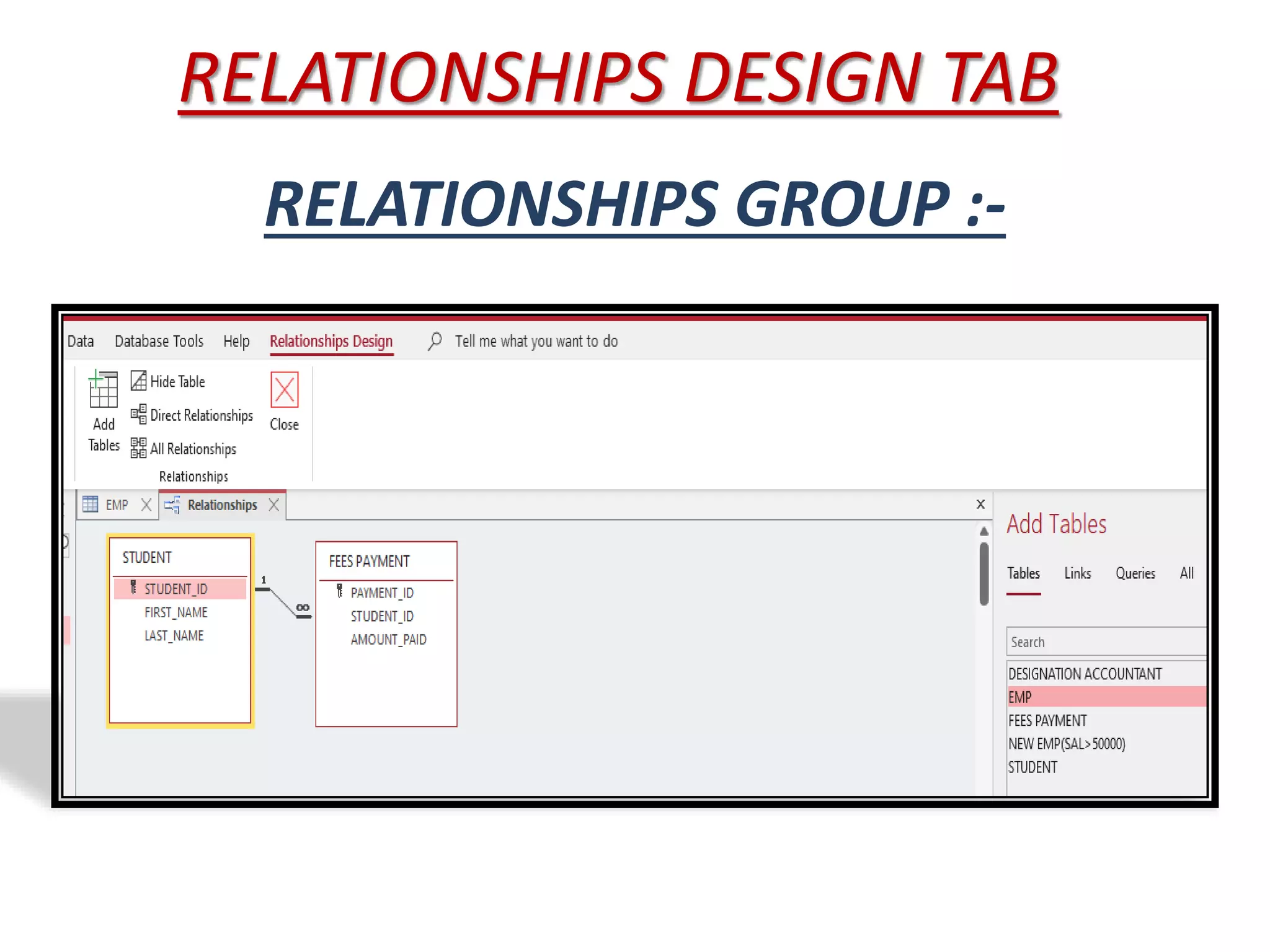 PROJECT PPT on Ms access | PPT