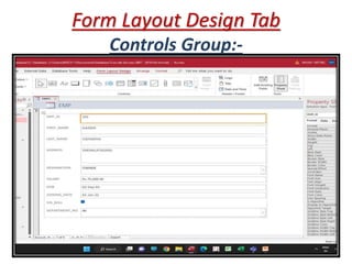 PROJECT PPT on Ms access | PPT
