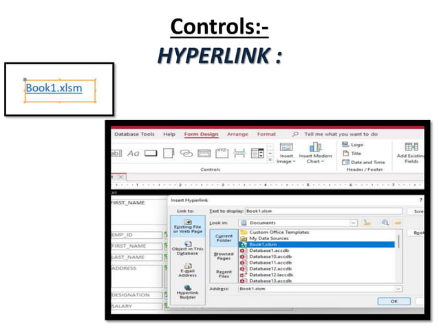 PROJECT PPT on Ms access | PPT